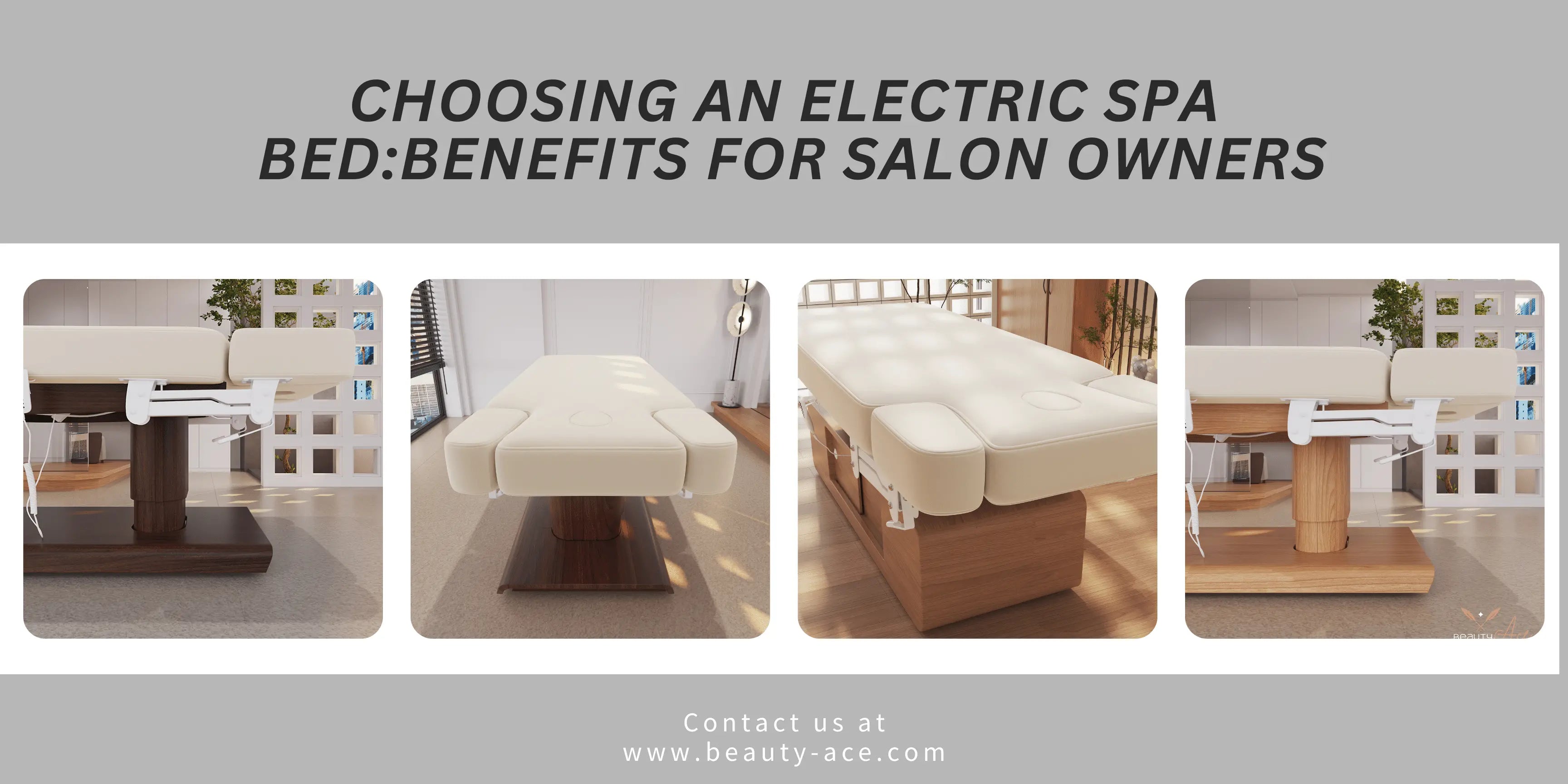Choosing an Electric Spa Bed: Benefits for Salon Owners – Beauty Ace ...
