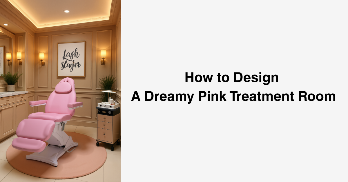 How to Design a Dreamy Pink Treatment Room – Beauty Ace Salon Furniture
