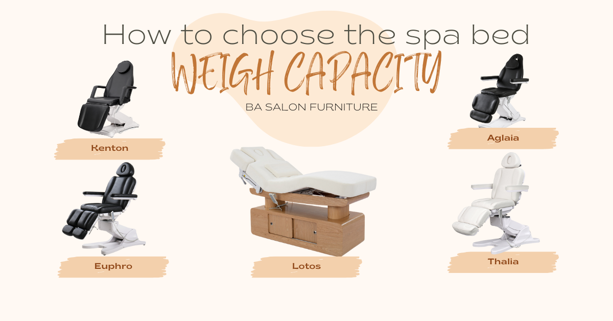 How to Choose the Spa Bed Based on Weight? – Beauty Ace Salon Furniture