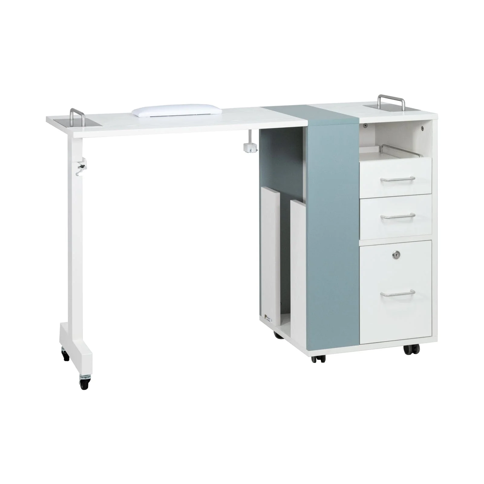 LINA Foldable Manicure Table – Beauty Ace Salon Furniture